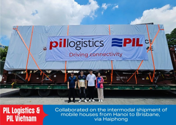 PIL and PIL Logistics Join Forces in Intermodal Project Cargo Shipments