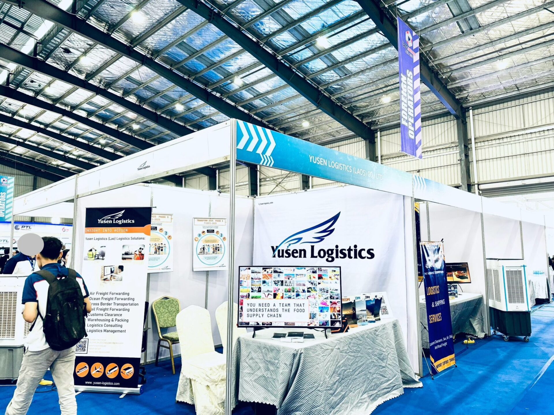 Yusen Logistics (Lao) เข้าร่วมงาน Laos Logistics Fair 2024 - Logistics ...