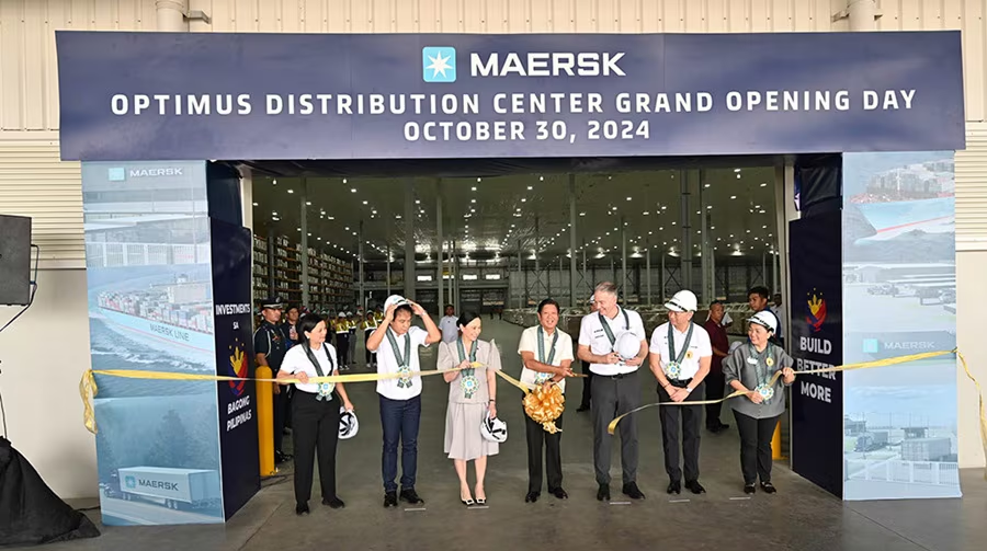 Maersk Opens Its Largest Distribution Centre in The Philippines ...