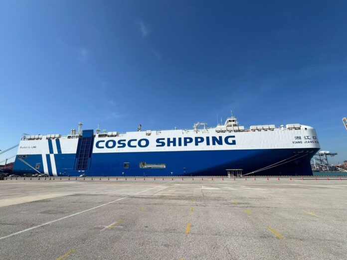 COSCO SHIPPING SPECIALIZED CARRIERS (SOUTHEAST ASIA) ปฏิบัติการเรือ ...