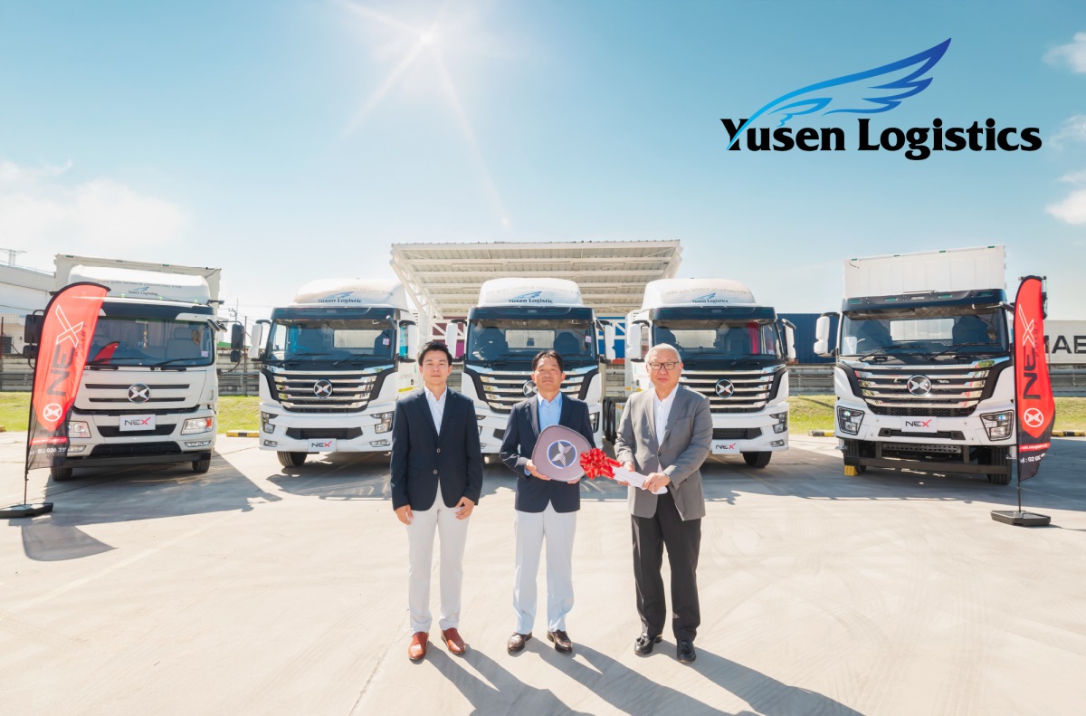 Yusen Logistics รับมอบรถหัวลากไฟฟ้าจาก NEX รองรับแผนปล่อยก๊าซเรือนกระจก ...