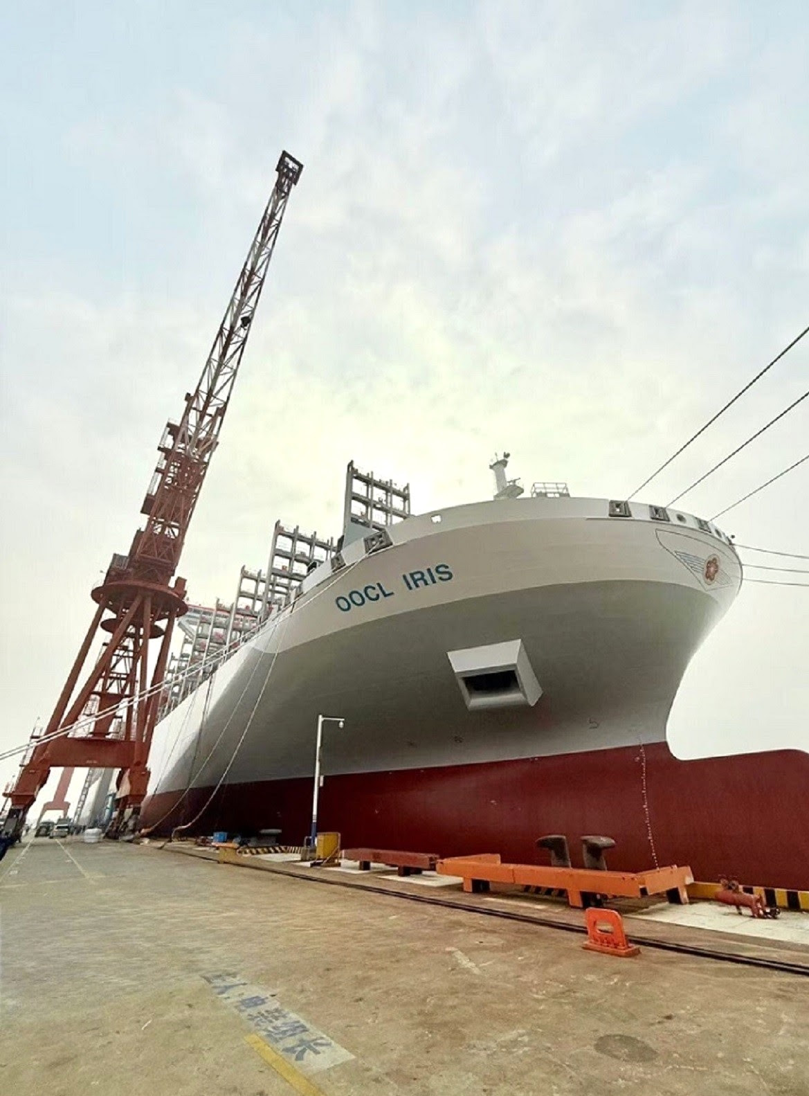 OOCL เปิดตัว OOCL Iris เรือขนส่งตู้สินค้าขนาด 16,828 ทีอียูลำที่สอง - Logistics Manager