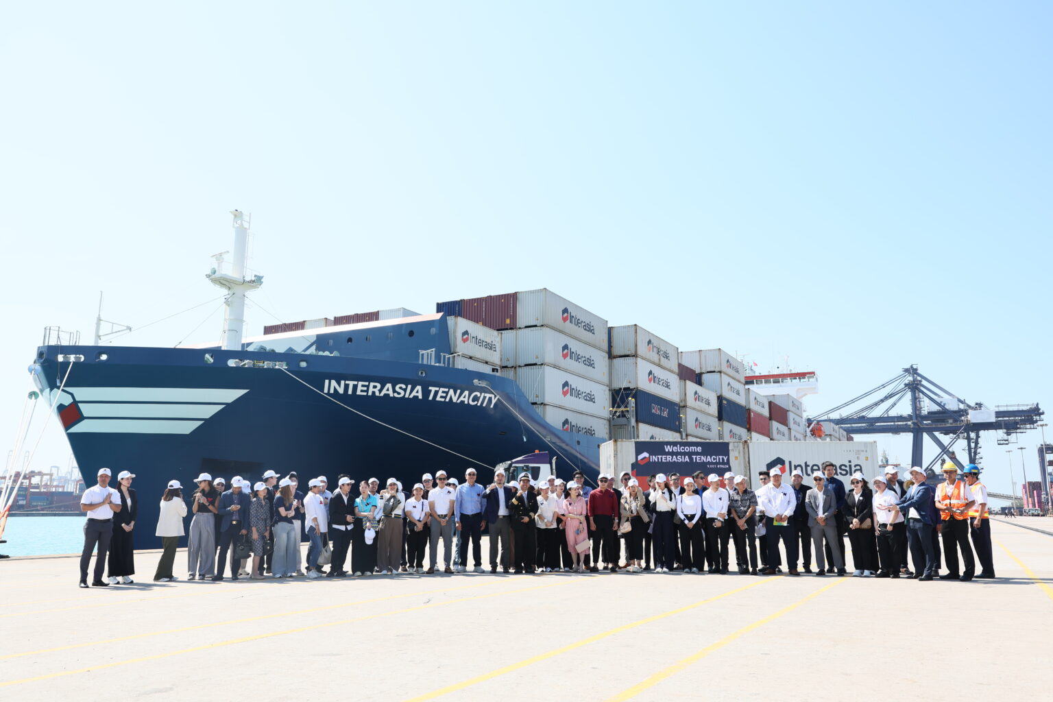 Interasia Lines (Thailand) ต้อนรับเรือ INTERASIA TENACITY เทียบท่าเรือ ...