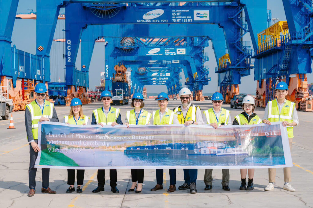CMA CGM Group Launches Phnom Penh Express Barge Service - Logistics Manager