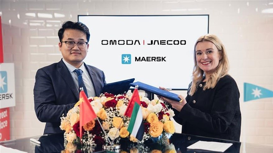 OMODA & JAECOO Partners with Maersk to Enhance After-Sales Services in the UAE