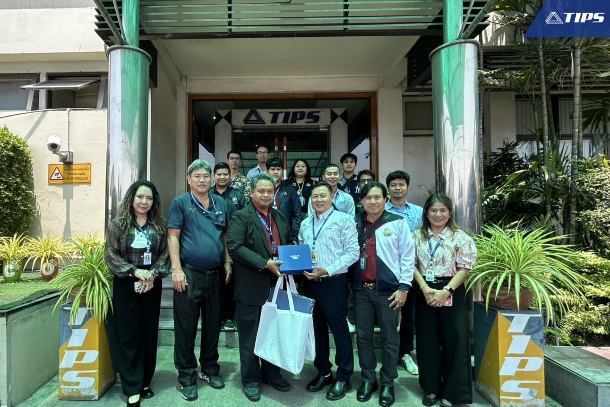 The Port Authority of Thailand conducted a study visit to TIPS B4 on marine cargo handling ...