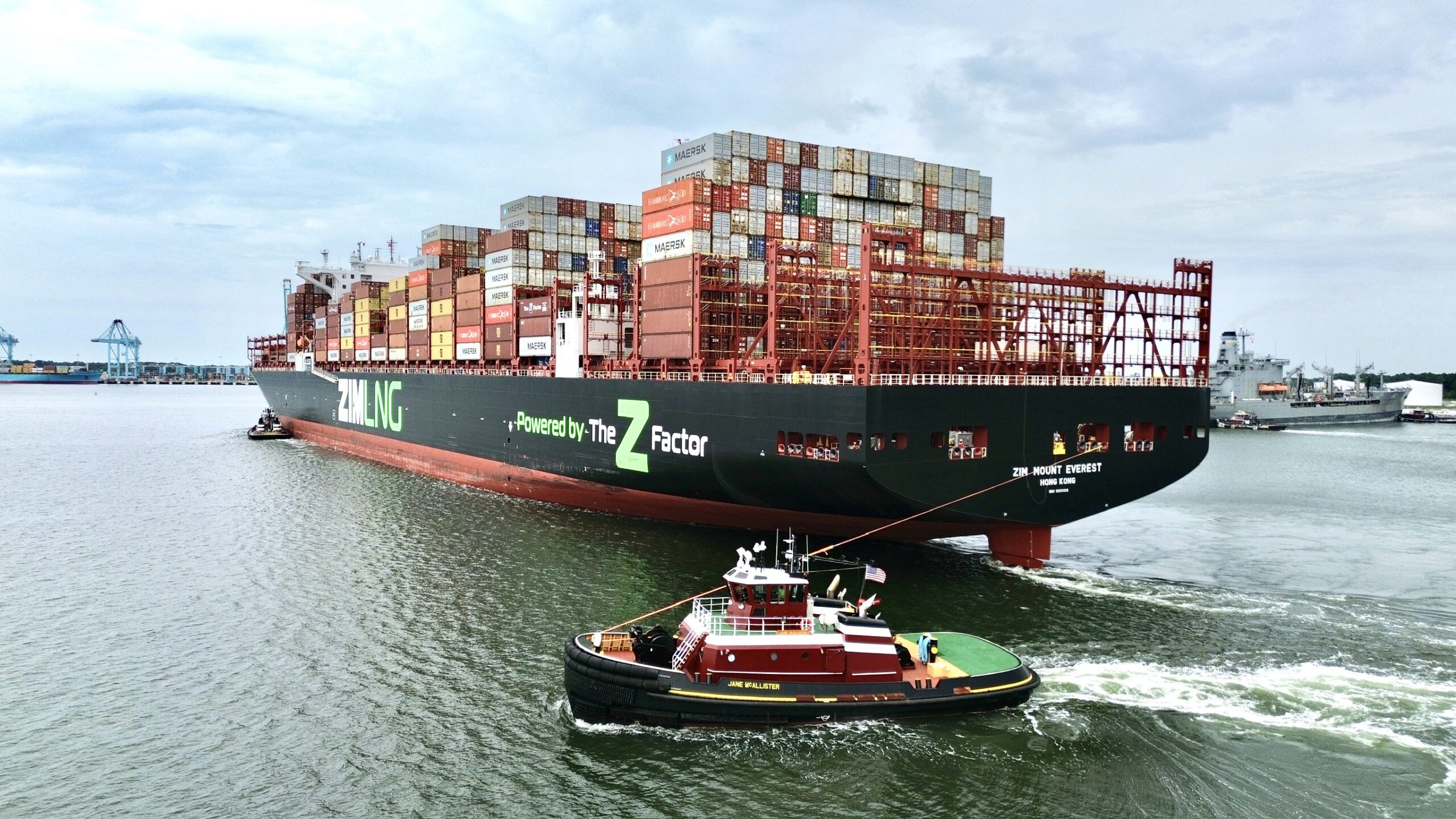 ZIM Secures Long-Term Charter Agreements for Ten 11,500 TEU LNG Dual-Fueled Vessels