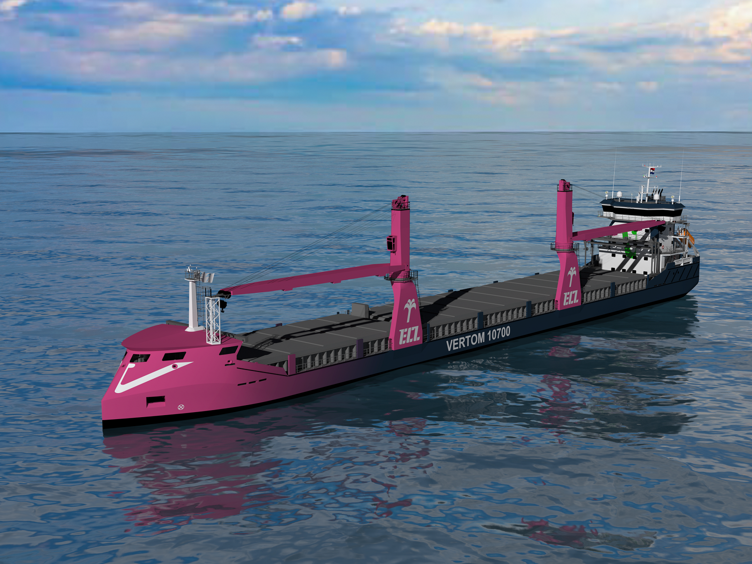 MacGregor to Deliver Electric Cargo Cranes for Vertom's Multipurpose Vessels Built in India