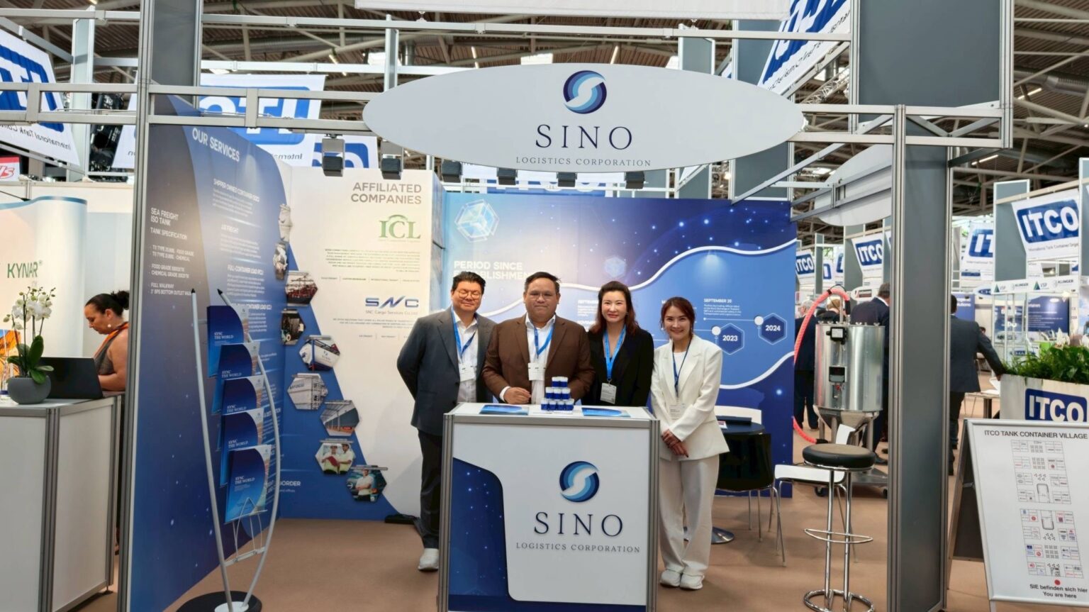 Sino Logistics Corporation Showcases Tank Container Services at ...