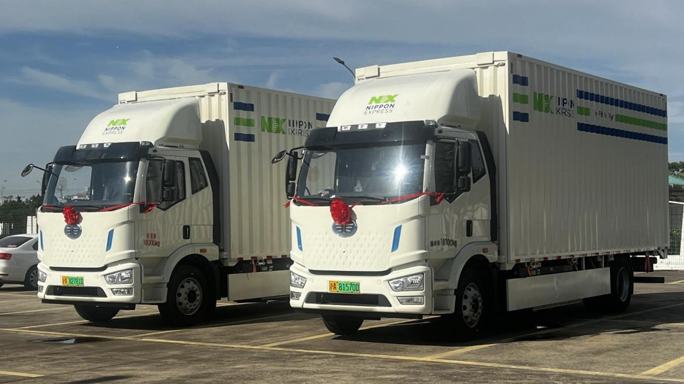 NX Group Deploys Four All-Electric Trucks in Shanghai to Advance Green ...