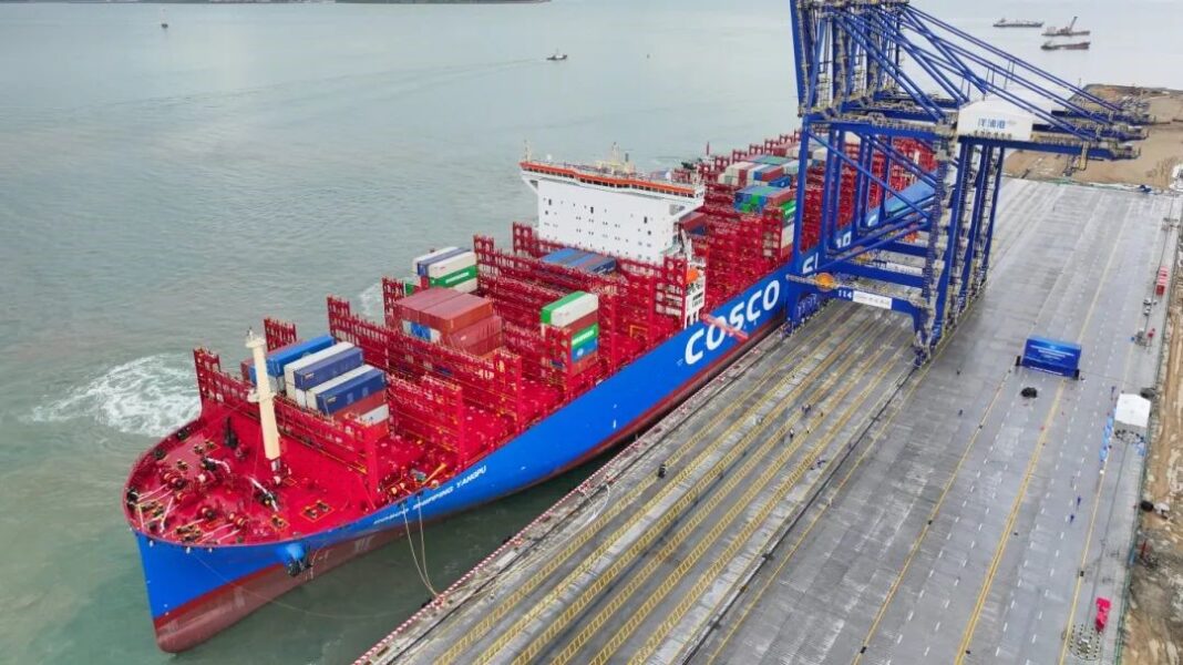 COSCO SHIPPING Vessel Completes Maiden Call and First Green Methanol ...
