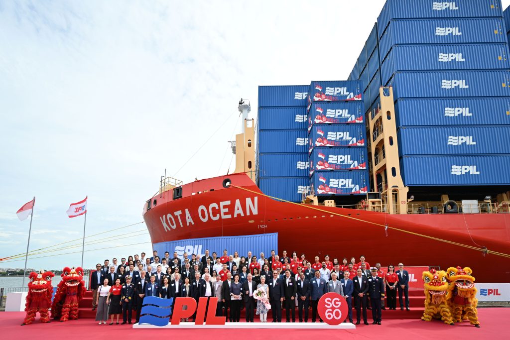 PIL Celebrates SG60 with First Branded Container Ship and National Day ...