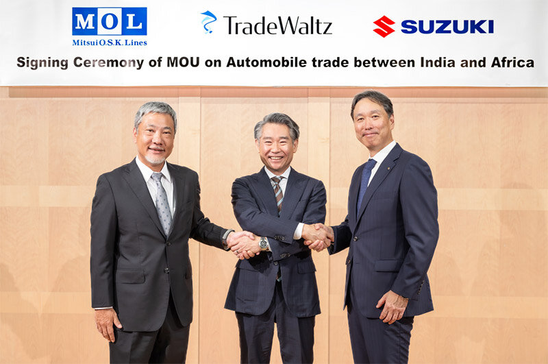 MOL, TradeWaltz, and Suzuki Sign MOU for India-Africa Automobile Trade ...