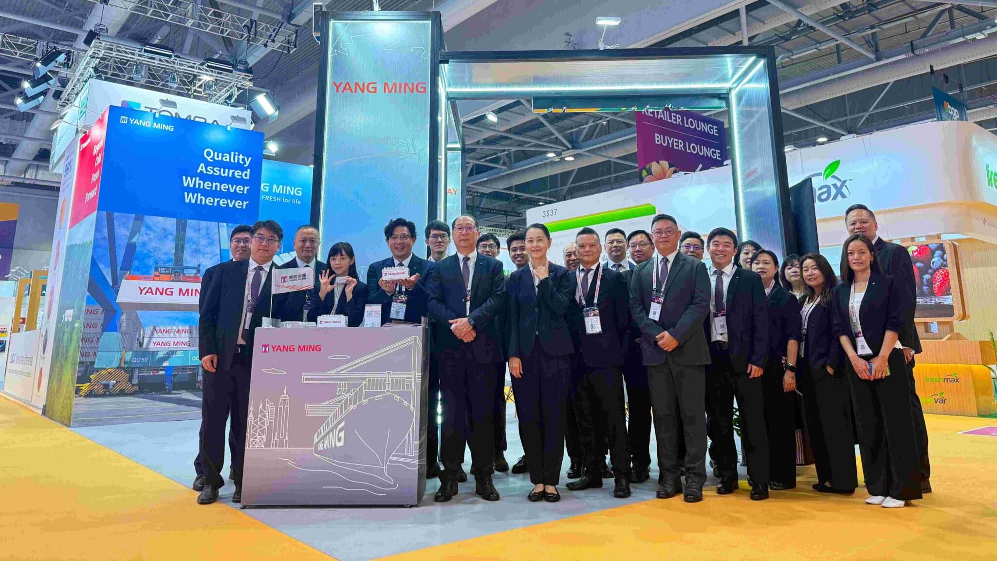 Yang Ming Highlights Advanced Cold Chain Expertise at Asia Fruit Logistica