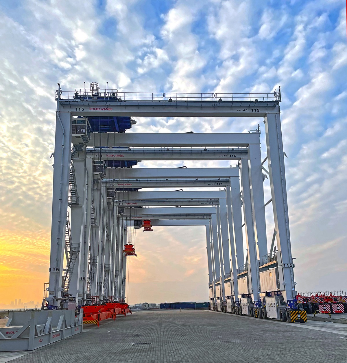 Indian Container Terminal Orders 30 Konecranes E-Hybrid RTGs for Fully ...