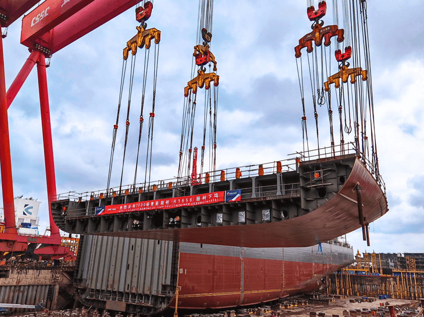 Interasia Lines Marks Milestone with Keel Laying of 7,000 TEU Newbuild